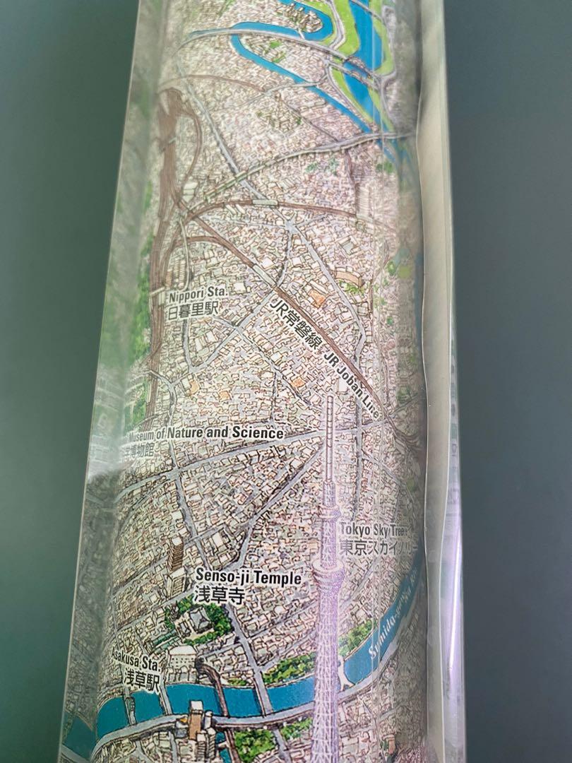 Tokyo Map | Bird’s Eye View of Tokyo, Hobbies & Toys, Travel, Travel ...