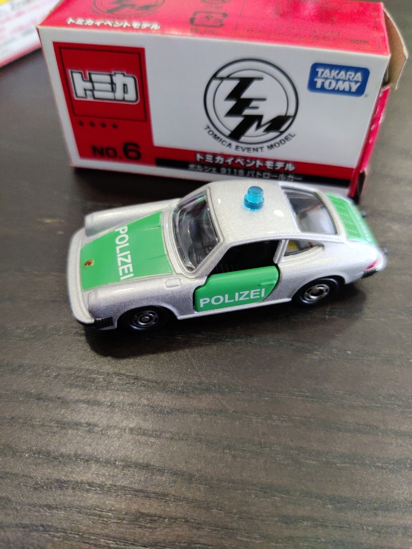 Tomica event model no. 6 911s polizei car, Hobbies & Toys, Toys & Games ...