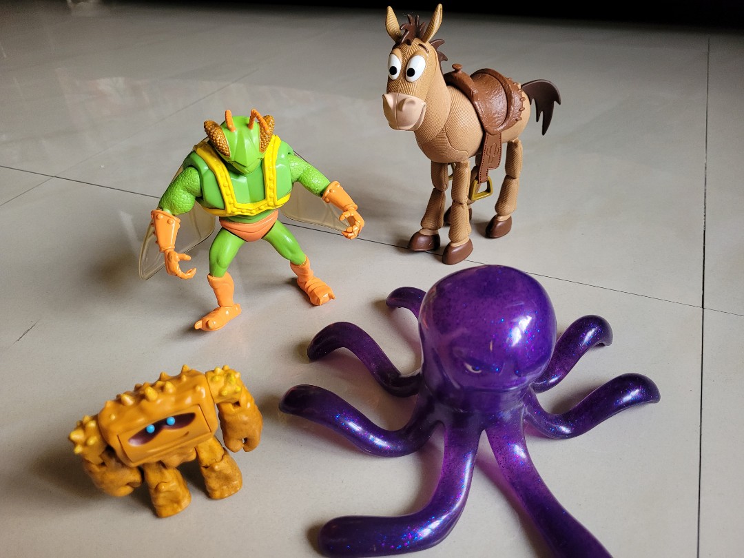 Toy Story Lot B from Mattel - twitch, stretch, bullseye and chunk ...