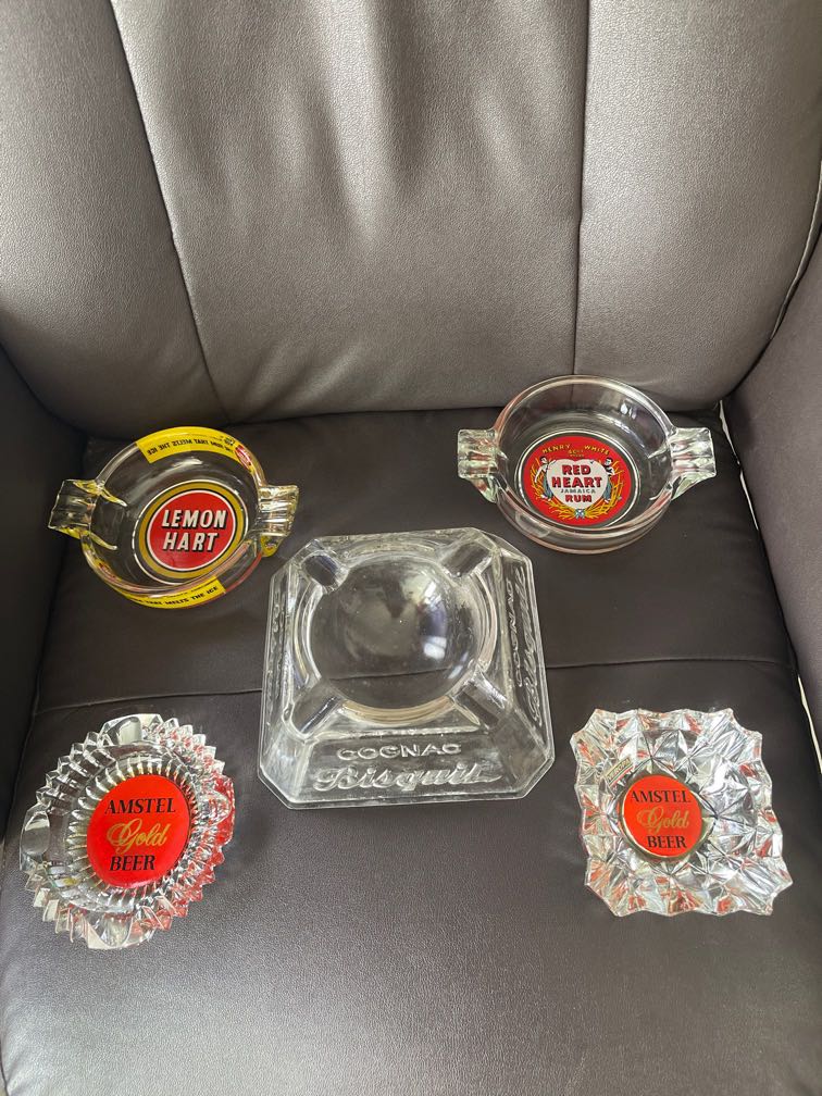 Vintage cognac bisquit, lemonhart rum, red heart rum, Amstel beer ...