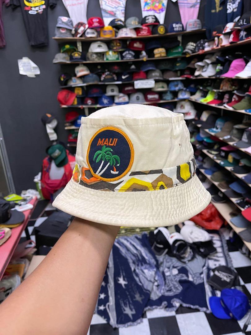 Vintage Maui Hawaii Bucket Hat, Men's Fashion, Watches & Accessories ...