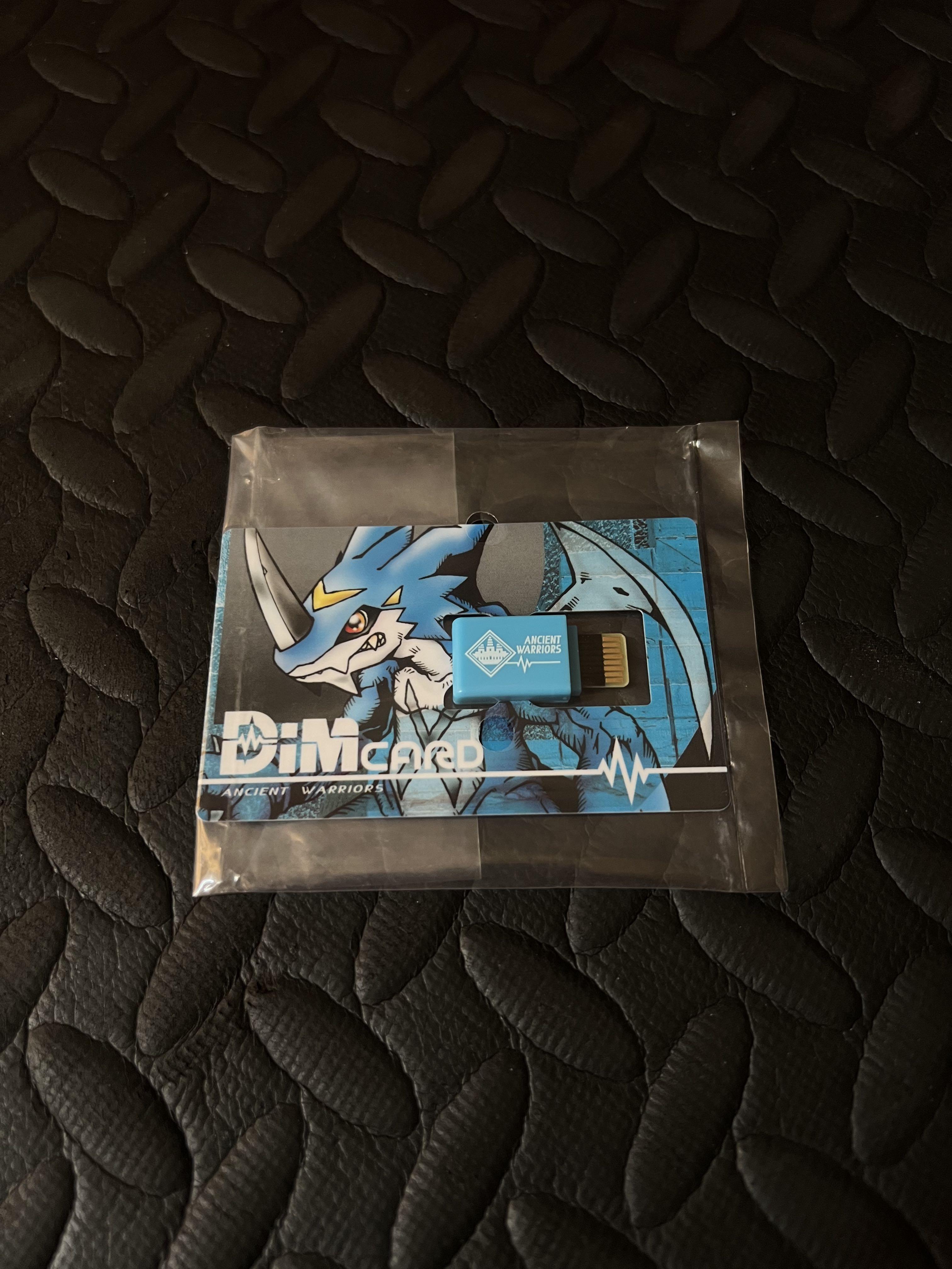 V-mon ancient warriors dim card for digimon vital bracelet, Hobbies ...