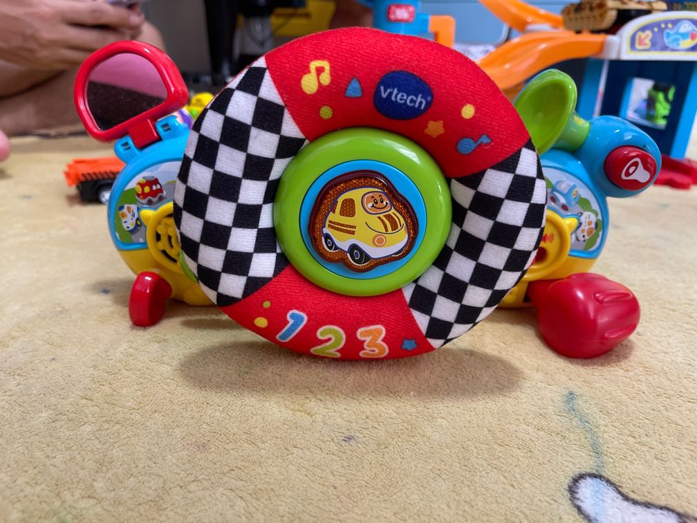 Vtech baby driver toy, Babies & Kids, Infant Playtime on Carousell