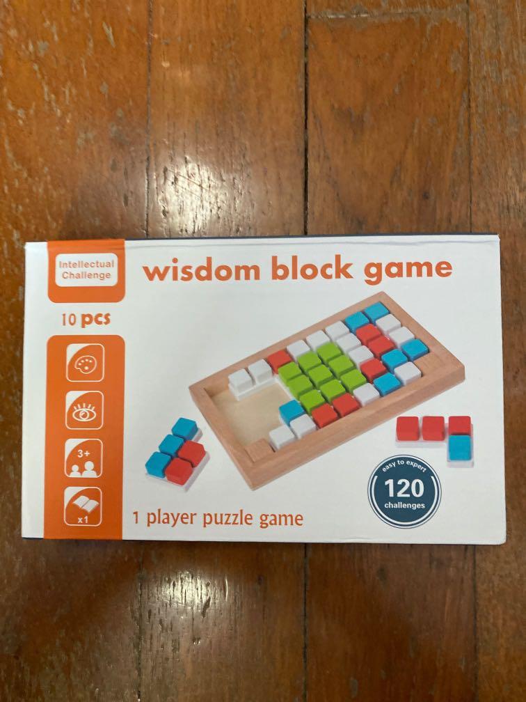 Wisdom Block Game, Hobbies & Toys, Toys & Games on Carousell