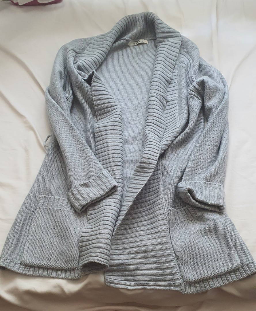 Womens Knit Jacket Oversized, Women's Fashion, Coats, Jackets and ...