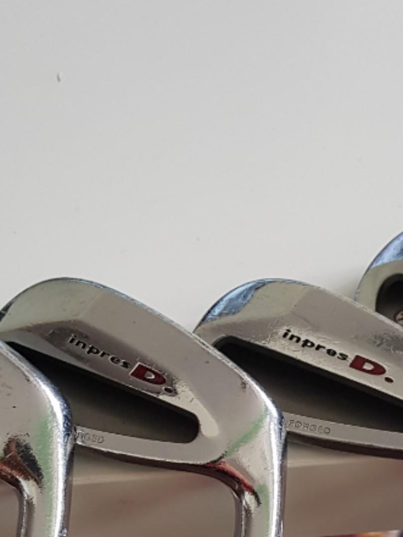 Yamaha Inpres Irons, Sports Equipment, Sports & Games, Golf on Carousell