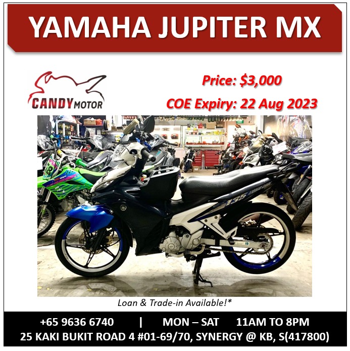 YAMAHA JUPITER MX, Motorcycles, Motorcycles for Sale, Class 2B on Carousell