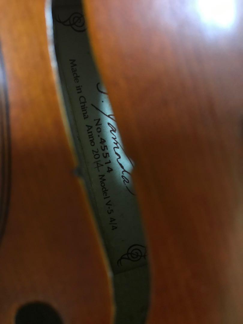YAMAHA violin 4/4 model V5 year 2014, Hobbies & Toys, Music & Media ...