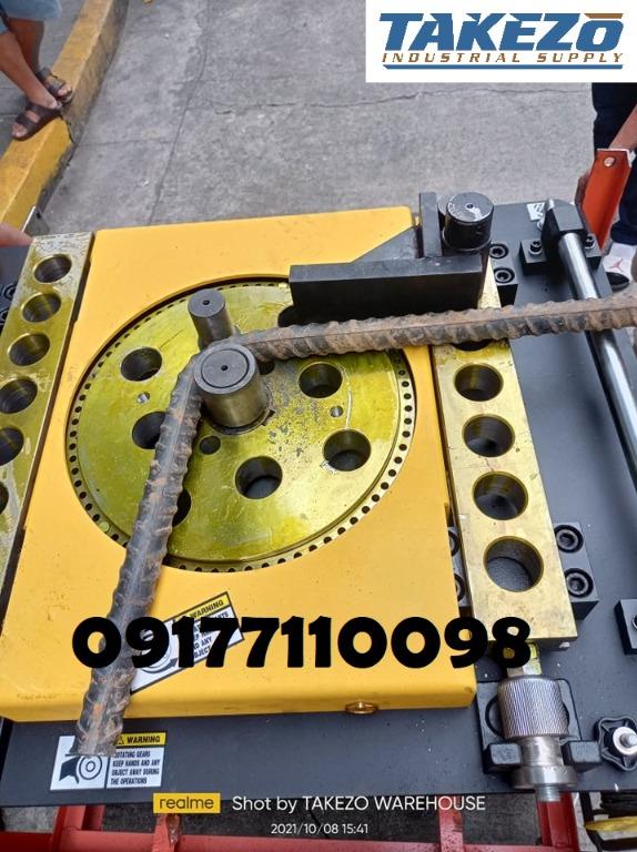 Yamato Steel Bar Bender, Commercial & Industrial, Construction Tools ...