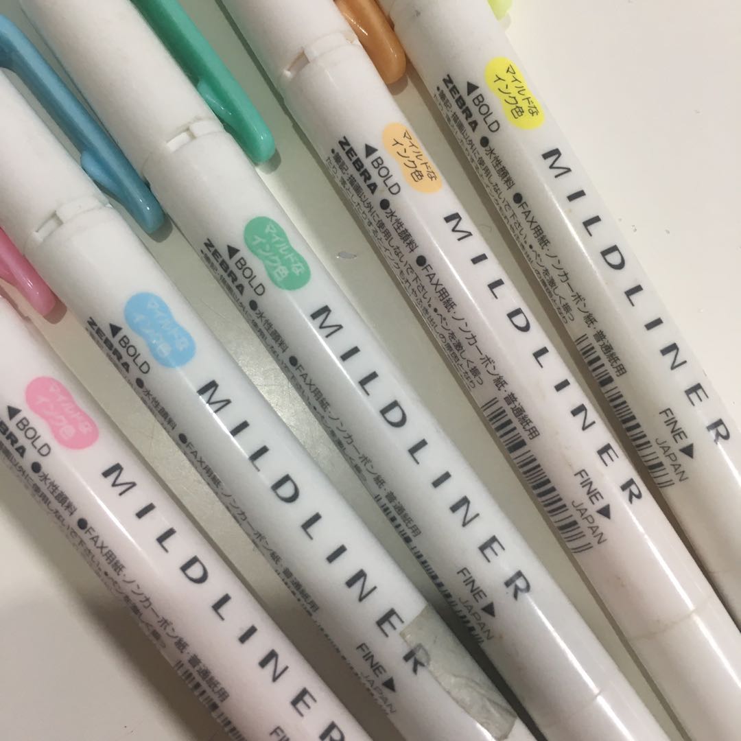 Zebra Mildliner, Hobbies & Toys, Stationary & Craft, Stationery ...