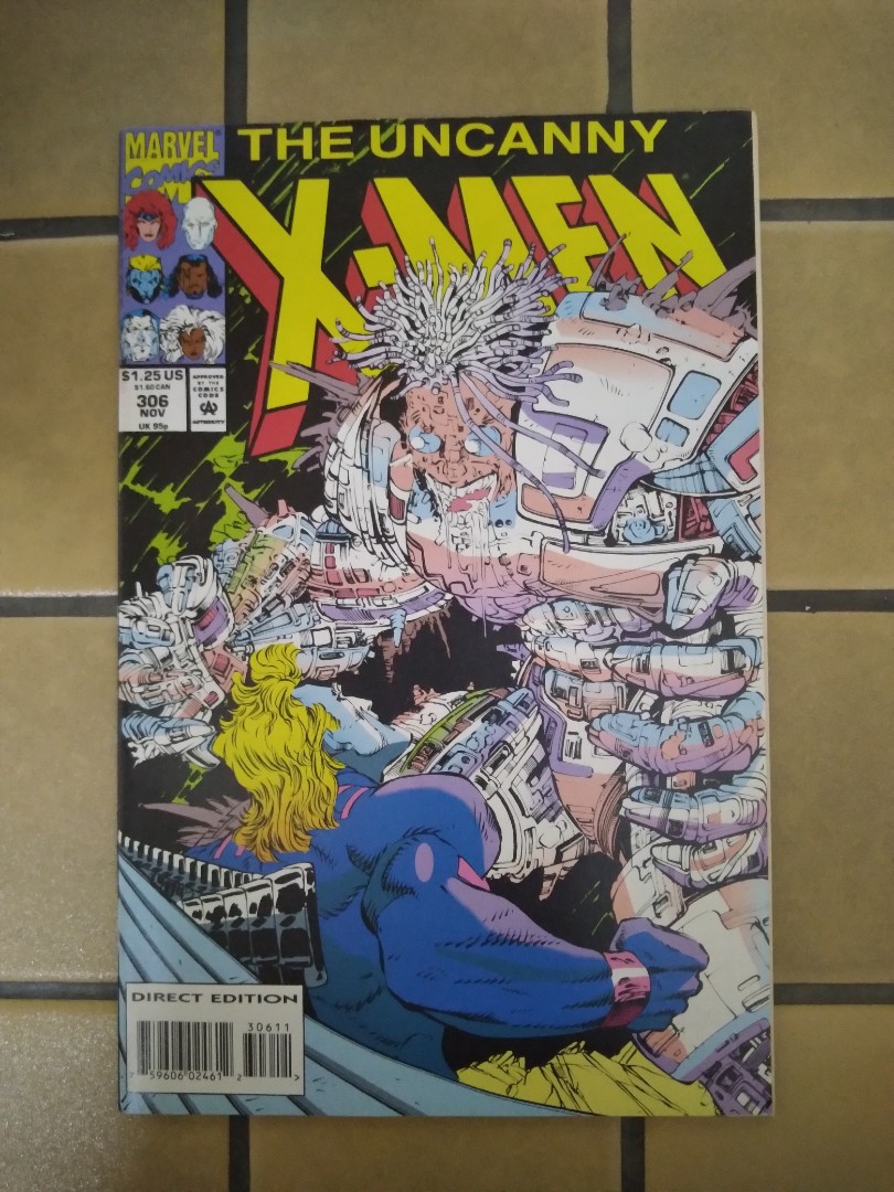 1st app Phalanx ( Techno-Organic Alien Race ) The Uncanny Xmen #306 ...