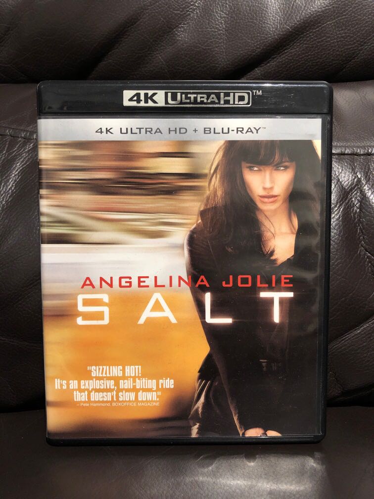 (4K)(Atmos) Salt 4K UHD Ultra HD Blu-ray bluray, Hobbies & Toys, Music ...