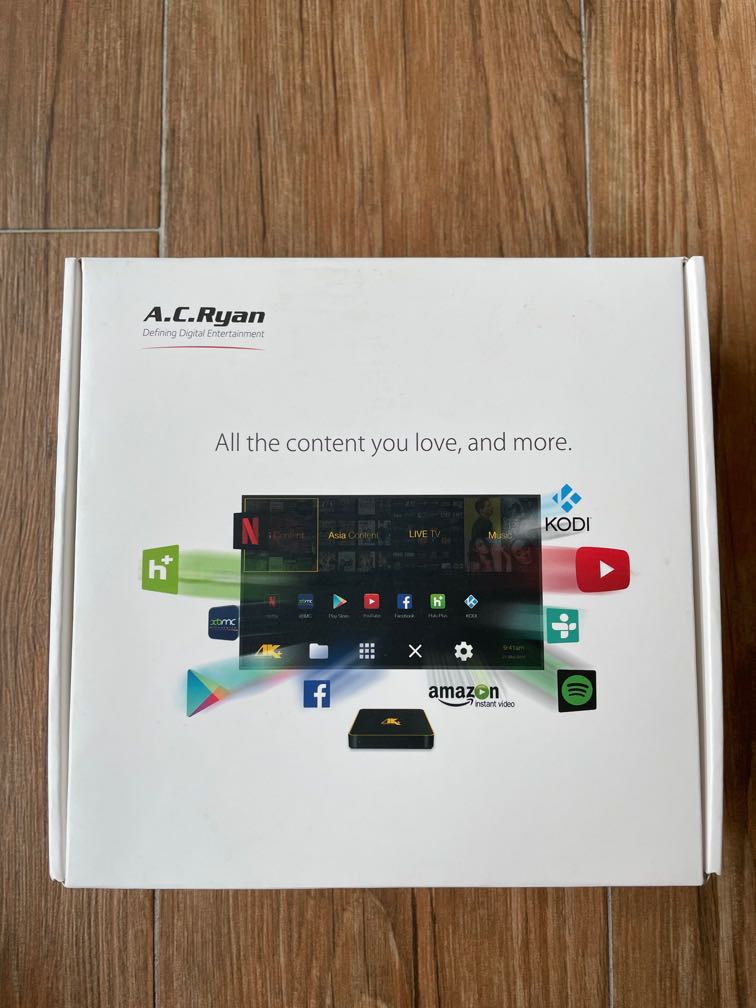 AC Ryan 4K+ Veolo, TV & Home Appliances, TV & Entertainment ...