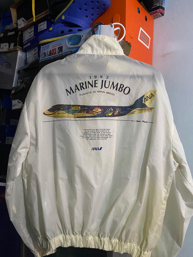ANA air nippon airways vintage jacket 1993, Men's Fashion, Coats ...