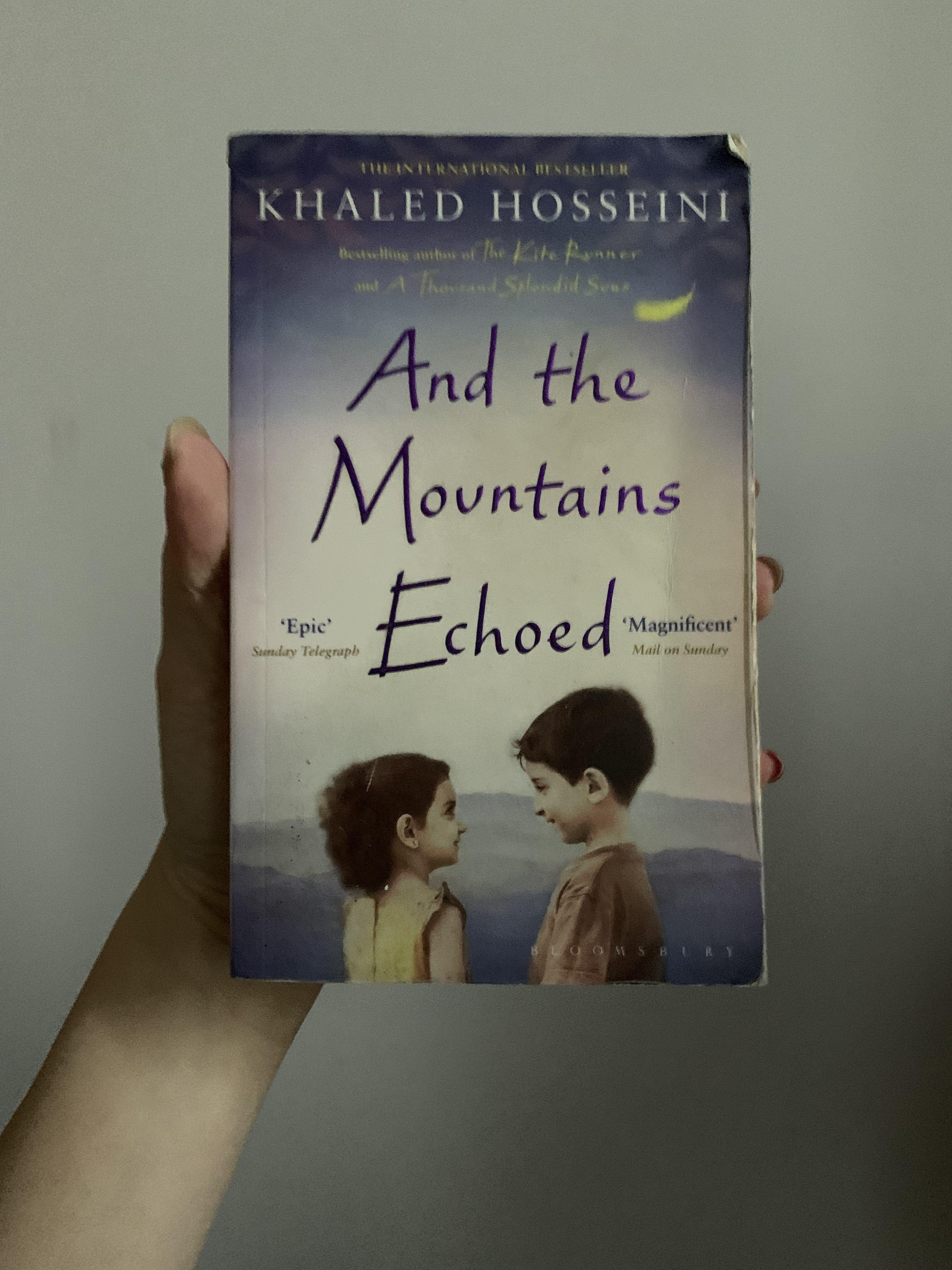 And the Mountain Echoed, Hobbies & Toys, Books & Magazines, Fiction ...