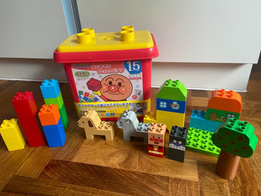 Anpanman Labo Blocks Lego Duplo compatible, Hobbies & Toys, Toys ...