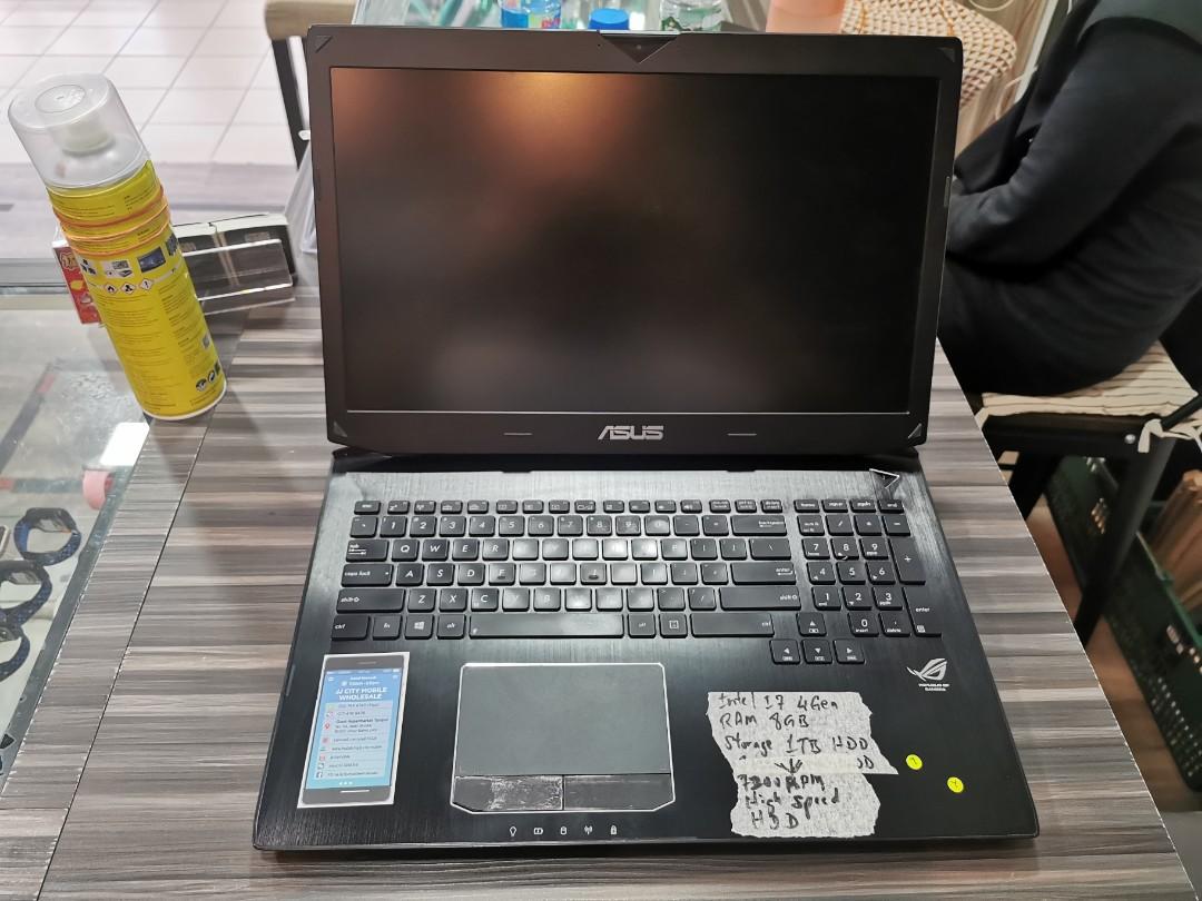 Asus ROG G750JS 17.3" i7 8GB Ram 1TB /1000GB HDD (Gaming Laptop ...