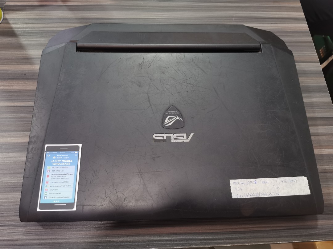 Asus ROG G750JS 17.3" i7 8GB Ram 1TB /1000GB HDD (Gaming Laptop ...