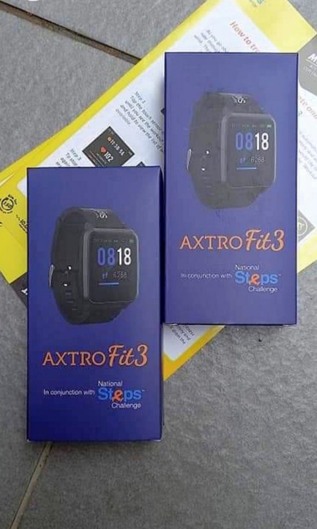 AXTRO Fit 3 Fitness Tracker, Mobile Phones & Gadgets, Wearables & Smart ...