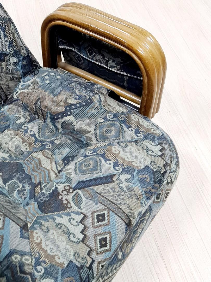 Aztec Design Floor Reclining/Swivel Chair, Furniture & Home Living ...