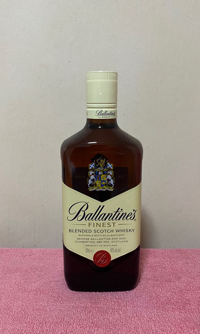 Ballantine’s finest 700ml, Food & Drinks, Alcoholic Beverages on Carousell
