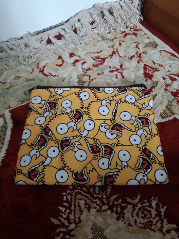 Bart Simpson pouch, Women's Fashion, Bags & Wallets, Purses & Pouches ...