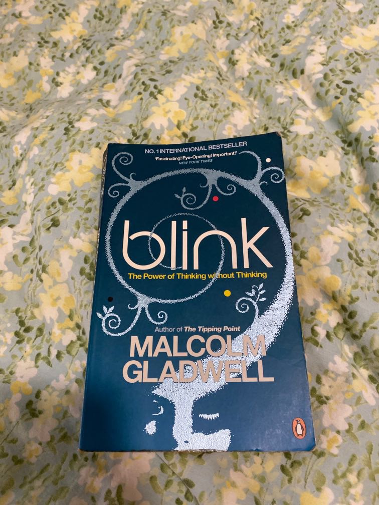 Blink by Malcolm Gladwell (Adult book), Hobbies & Toys, Books ...