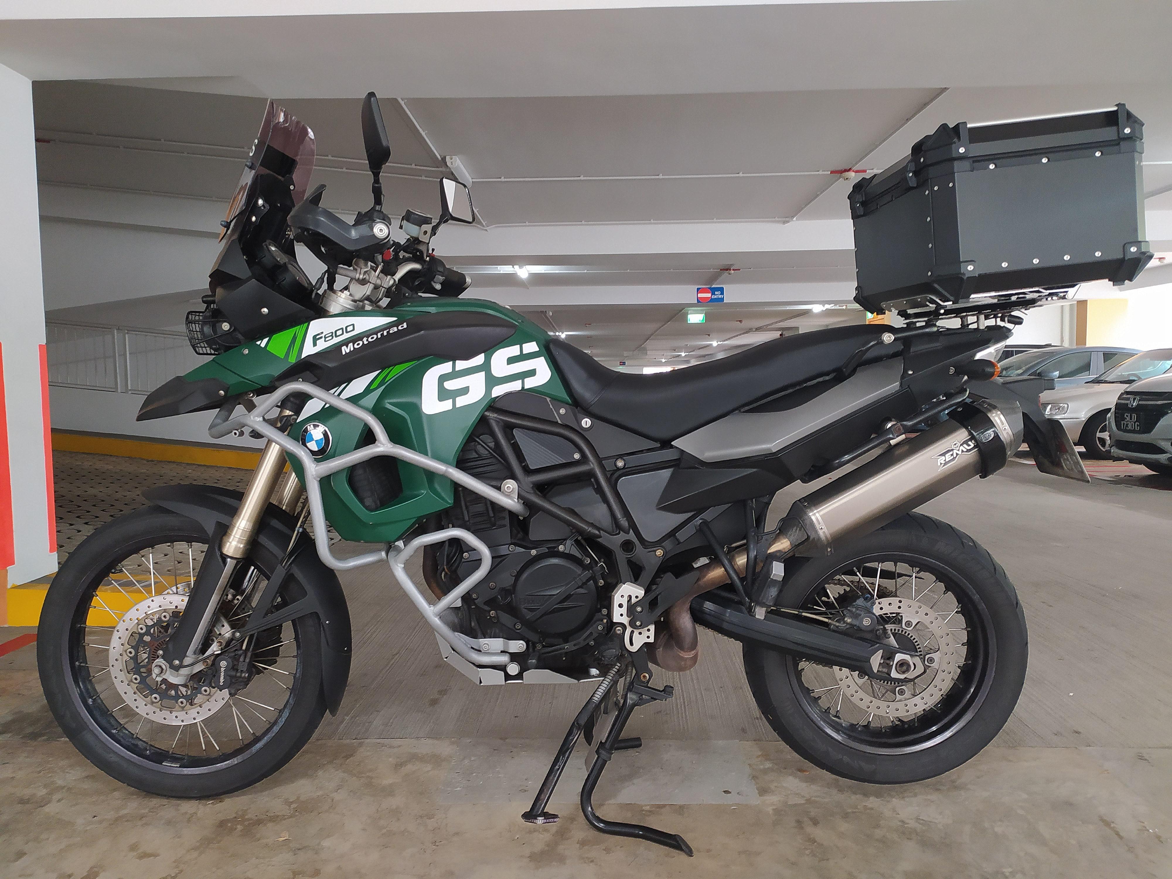 BMW F800GS, Motorcycles, Motorcycles for Sale, Class 2 on Carousell
