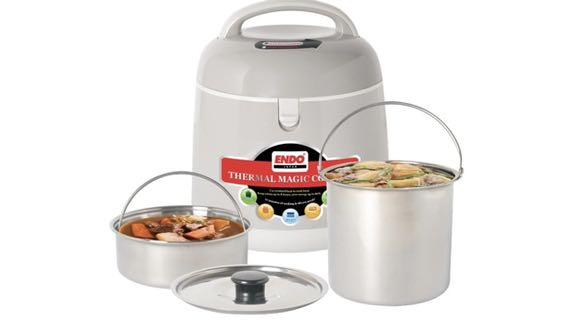 BNIB endo 2.5l magic cooker thermal pot, TV & Home Appliances, Kitchen ...