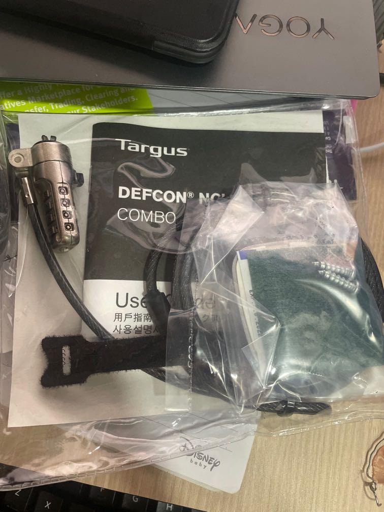 BNIB Laptop Lock HP and Targus, Computers & Tech, Parts & Accessories ...