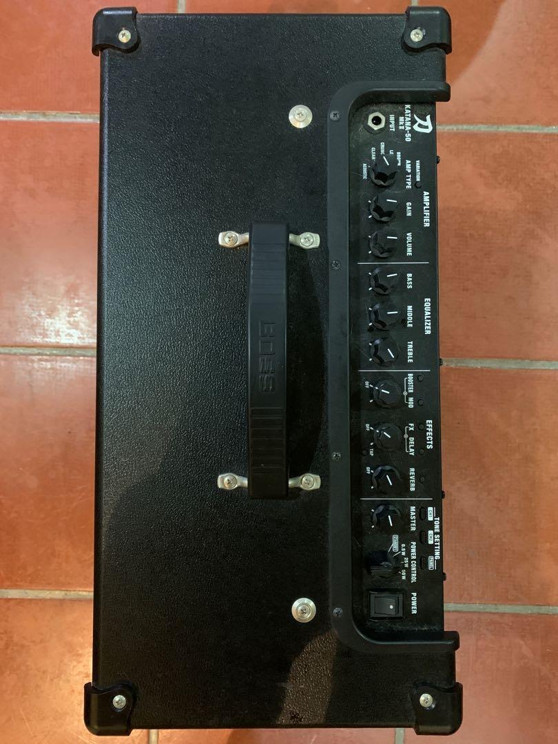 Boss Katana 50 MK II Guitar Amplifier, Hobbies & Toys, Music & Media ...