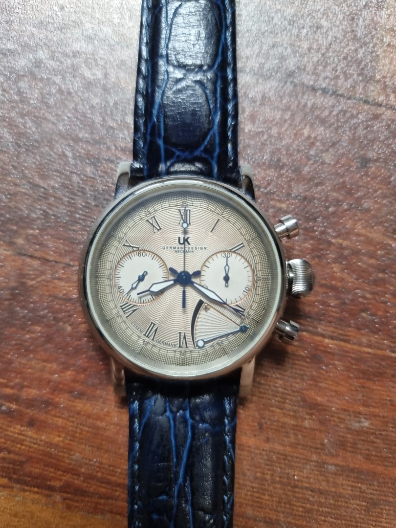 Brand New UHR Kraft Watch Manual Winding, Luxury, Watches on Carousell