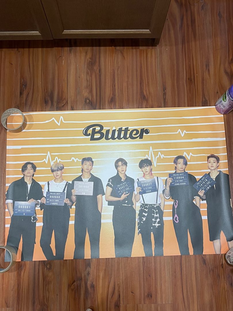 bts butter posters, Hobbies & Toys, Collectibles & Memorabilia, K-Wave ...