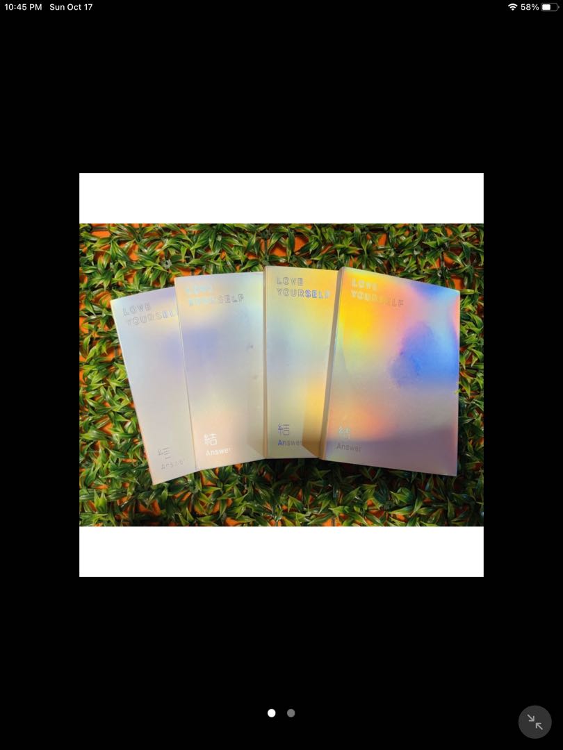 BTS LY ANSWER (SELF VERSION SET) unsealed, Hobbies & Toys, Memorabilia ...