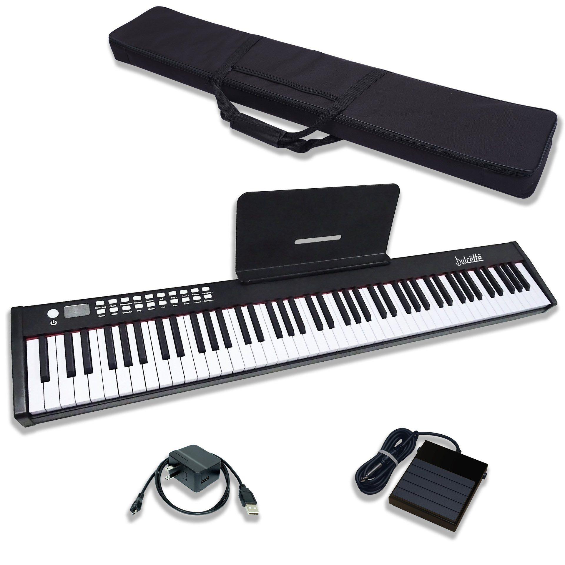 Brand New Bora BX-II 88 Keys Portable Electronic Digital Piano Keyboard ...