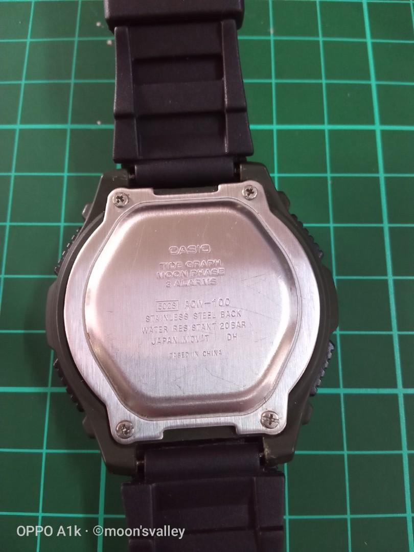 Casio AQW - 100, Men's Fashion, Watches & Accessories, Watches on Carousell