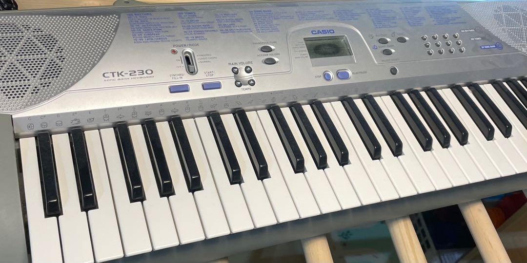 Casio CTK-230 Keyboard, Hobbies & Toys, Music & Media, Musical ...