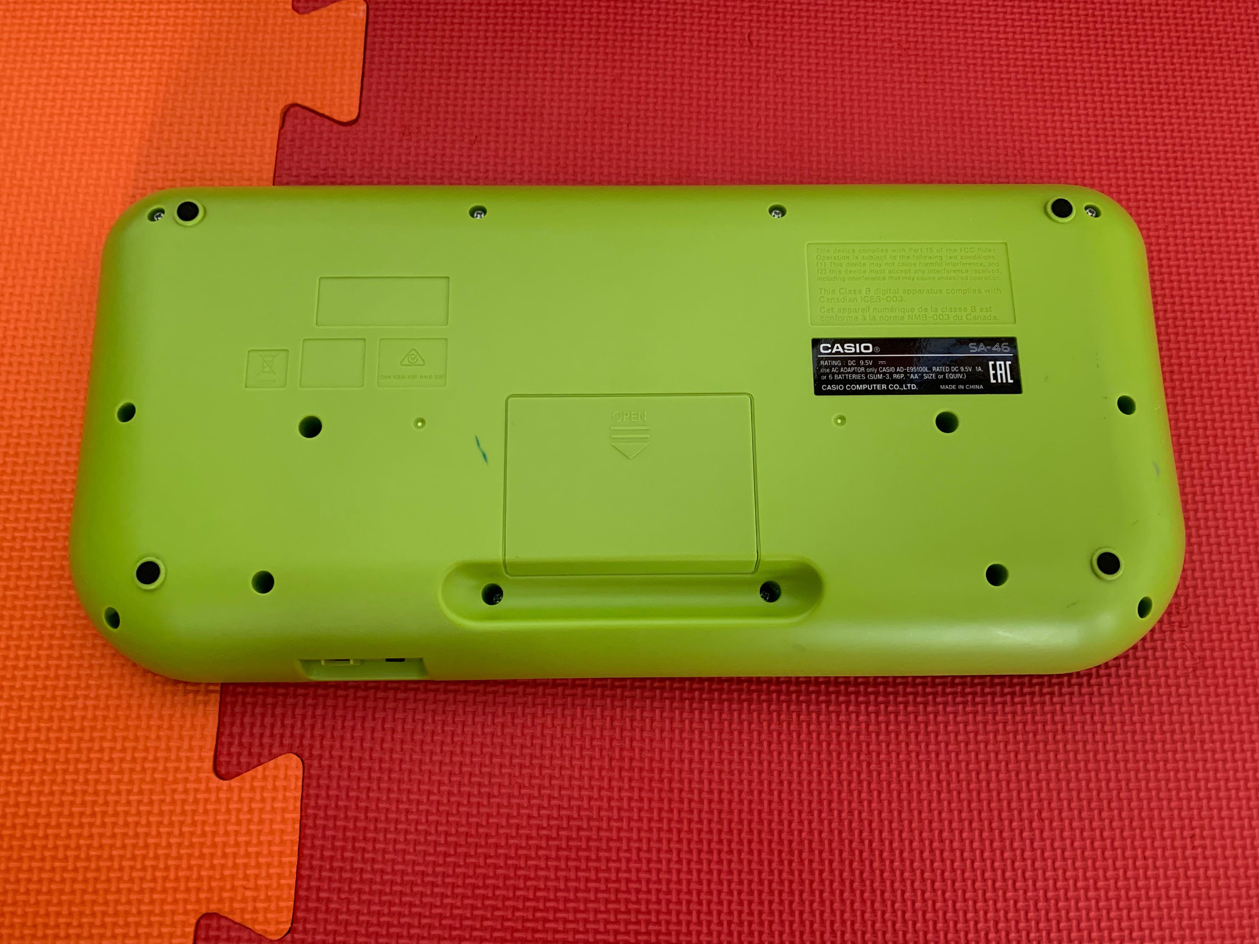 CASIO portable keyboard piano for kids, Hobbies & Toys, Music & Media ...