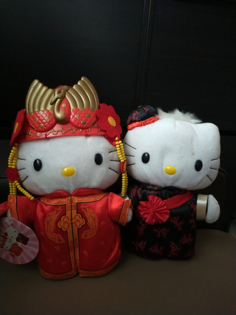 Chinese Couple Hello Kitty, Hobbies & Toys, Toys & Games on Carousell