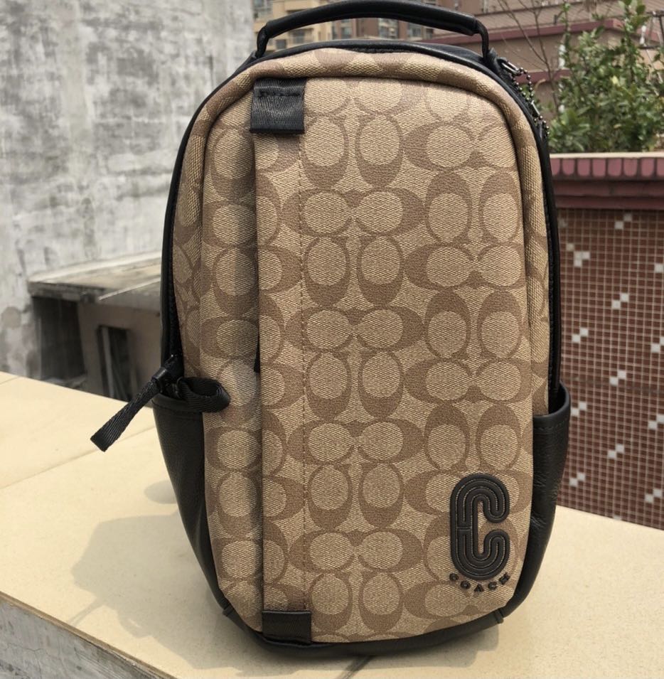 Coach Edge Pack Sling Bag, Men's Fashion, Bags, Sling Bags on Carousell