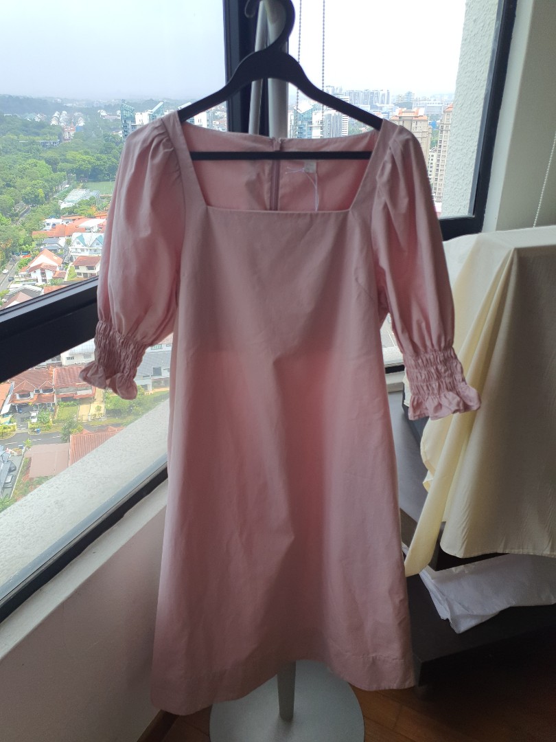 Cos pink dress, Women's Fashion, Dresses & Sets, Dresses on Carousell