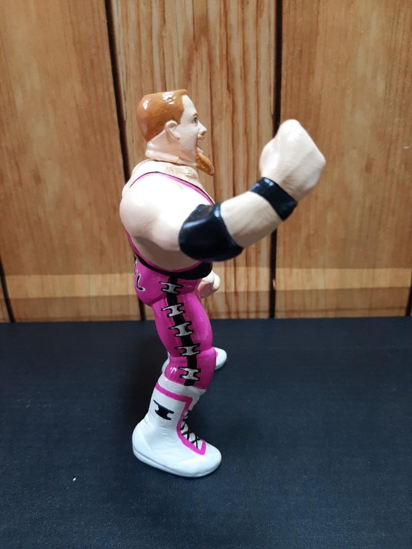 Custom Hasbro WWF Anvil Hart Foundation, Hobbies & Toys, Toys & Games ...