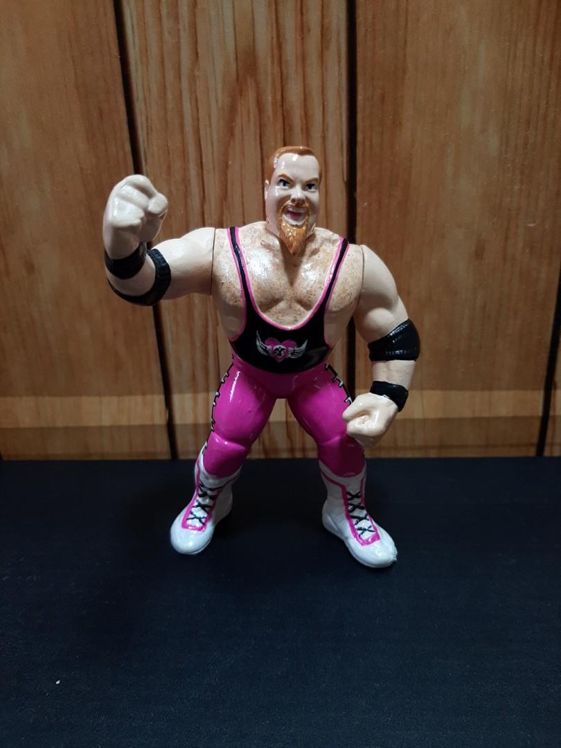 Custom Hasbro WWF Anvil Hart Foundation, Hobbies & Toys, Toys & Games ...