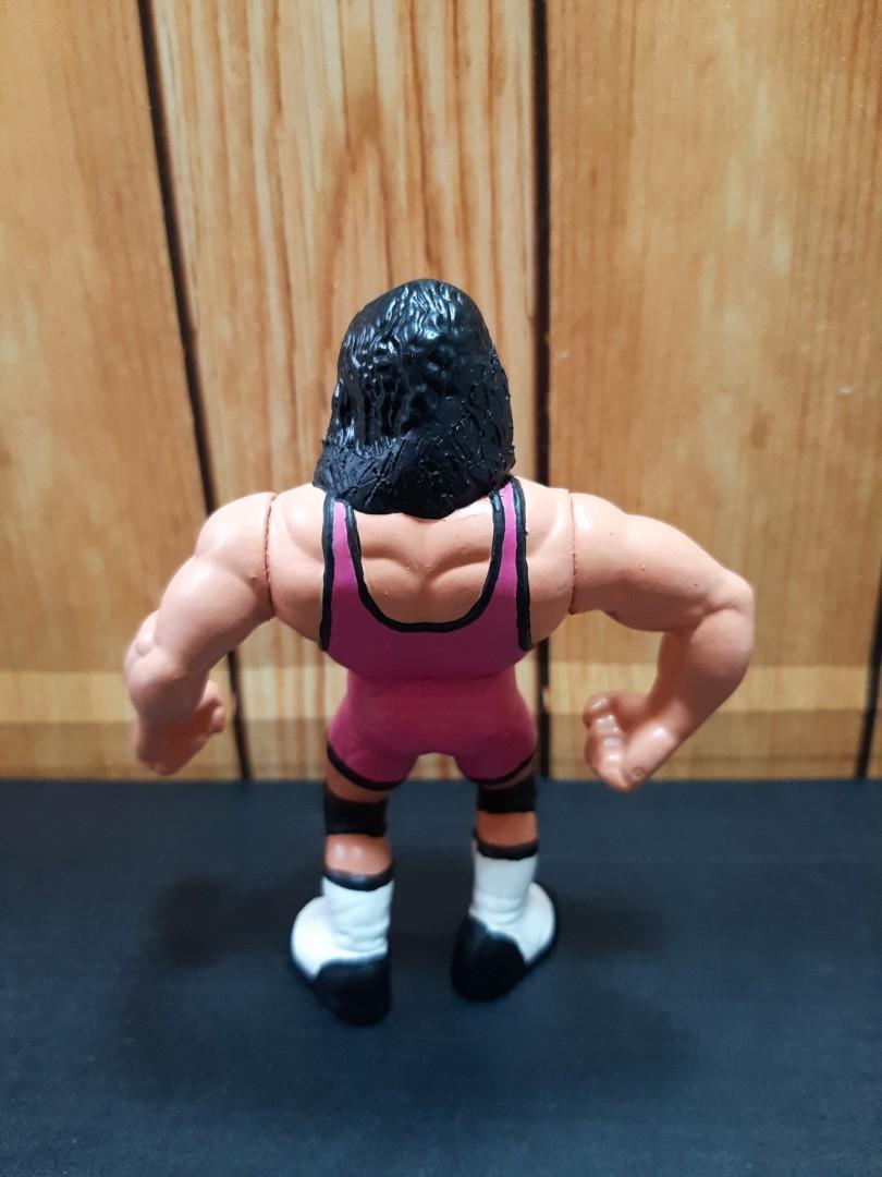 Custom Hasbro WWF Bret Hart all pink, Hobbies & Toys, Toys & Games on ...