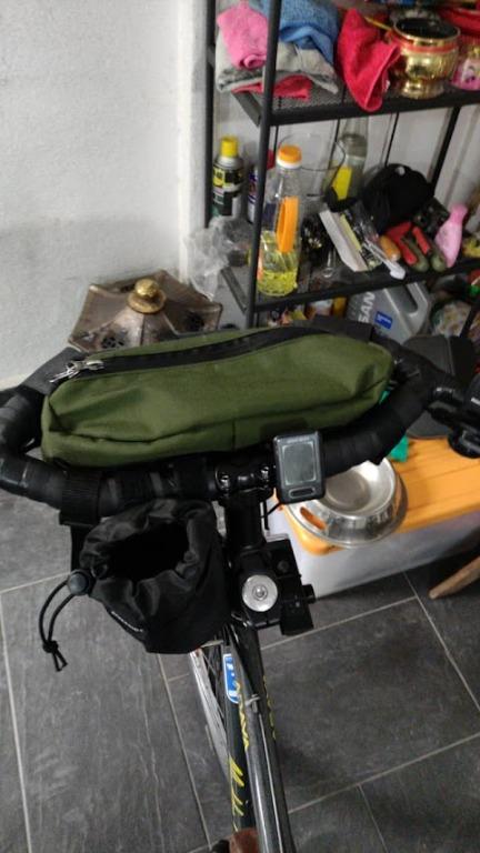 Bespoke Bicycle Handlebar Bag for Jones-H Loop, Comfort bars, White Lab ...