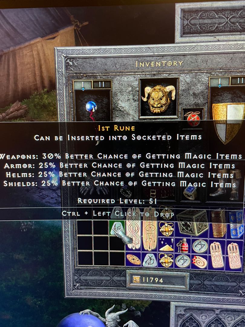 D2R Ist rune, Video Gaming, Gaming Accessories, In-Game Products on ...