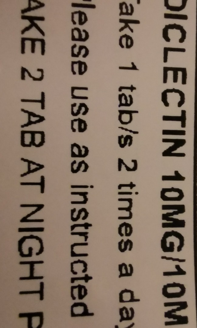 Diclectin Pills, Babies & Kids, Maternity Care on Carousell
