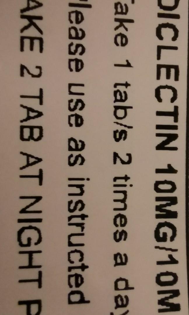 Diclectin Pills, Babies & Kids, Maternity Care on Carousell