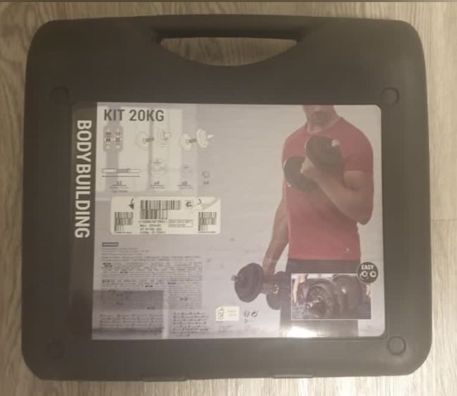 Domyos weight 20kg, Sports Equipment, Exercise & Fitness, Weights ...