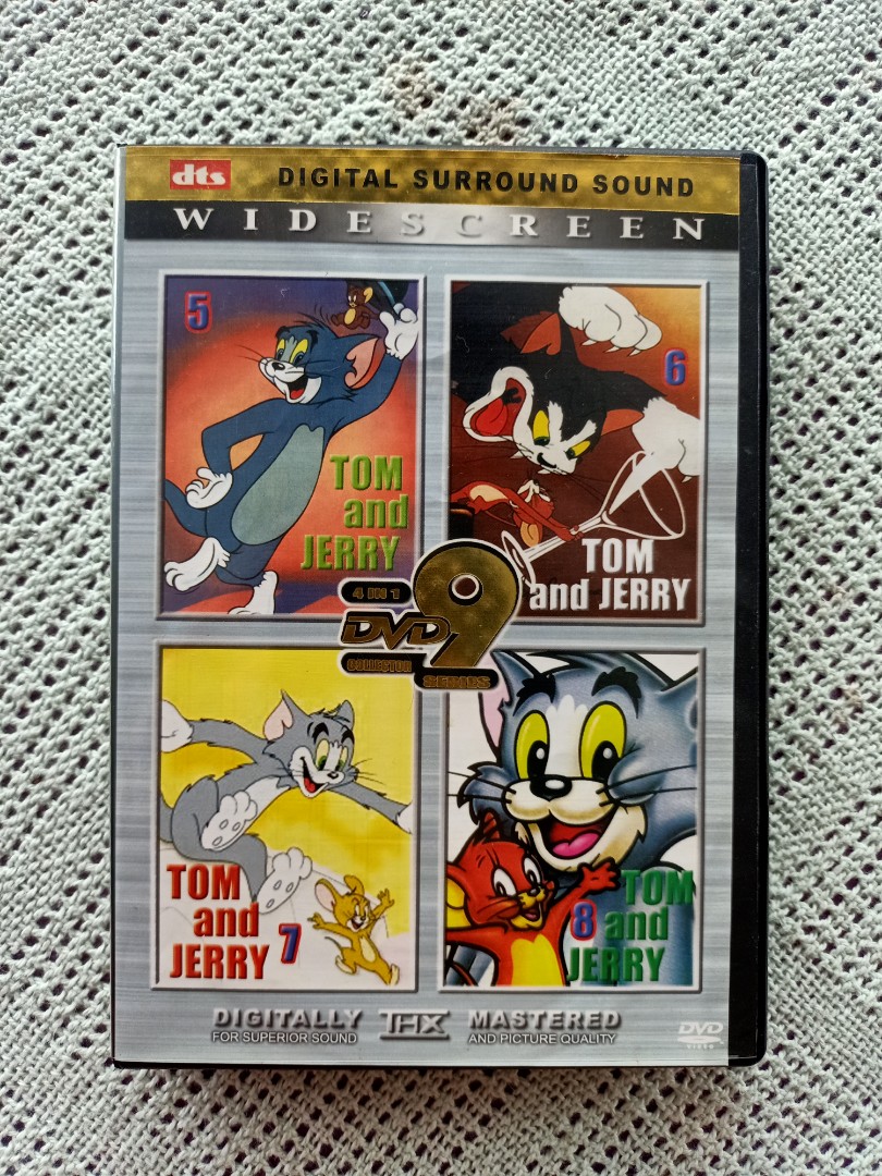 DVD Tom And Jerry Collection ( 4 in 1 ), Hobbies & Toys, Music & Media ...
